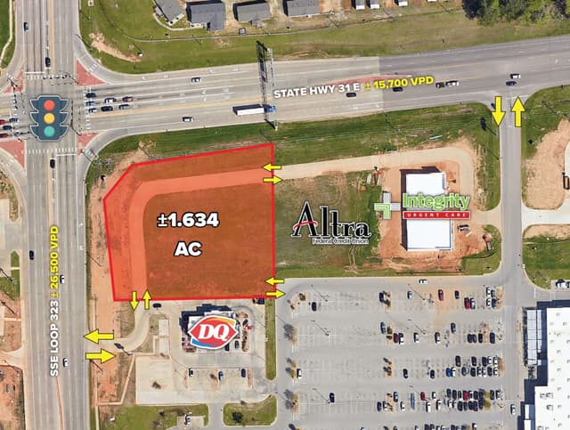Pad Site For Sale/Lease- Tyler, TX | MATTHEWS